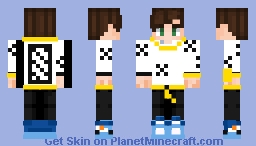 Off White Adliber Minecraft Skin