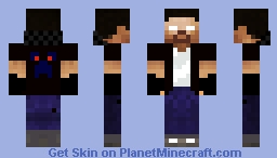 Cool Herobrine (NEW) Minecraft Skin