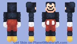 Mickey Mice Minecraft Skin