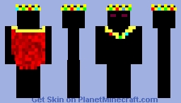 complete ender king Minecraft Skin
