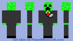Creeper (Suit) Minecraft Skin