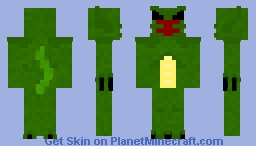 Green Alien Minecraft Skin