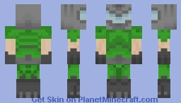 DoomGuy Minecraft Skin