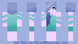 Alien girl Minecraft Skin