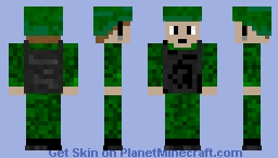 Army Soldier Minecraft Skin