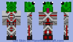 Alien Soldier Minecraft Skin