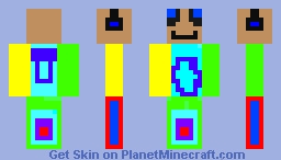 funny man Minecraft Skin