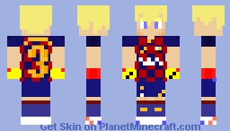 Gerard Pique Minecraft Skin
