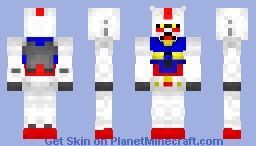 RX-78-2 Gundam Minecraft Skin