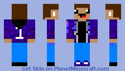Derpy Galaxy noob Minecraft Skin