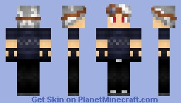 Silver Hair w/ Goggles Minecraft Skin