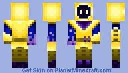 Light Mage Minecraft Skin