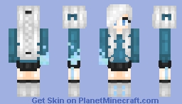 Sans but Girl :) Minecraft Skin