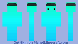 Fade to blue Minecraft Skin