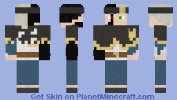 Asta (Black Asta) Minecraft Skin