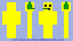 Gaming Lemon Slime Minecraft Skin