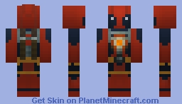 Deadpool Minecraft Skin