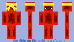 Redstone person Minecraft Skin