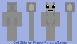 Grey Alien Minecraft Skin