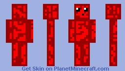 Red Slime Minecraft Skin