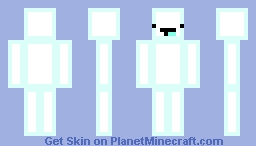 Glow in the Dark Derp Minecraft Skin