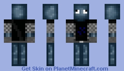 Squid Soldier (Blue) Minecraft Skin
