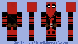Deadpool Minecraft Skin