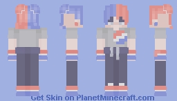 Mullet crackbaby Minecraft Skin