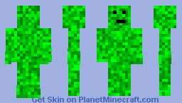 Creeper Skin Minecraft Skin
