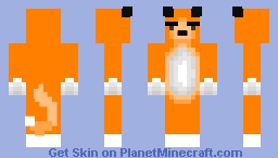 Angry Fox Minecraft Skin