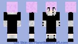Crona Soul eater Minecraft Skin