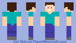 plastic steve Minecraft Skin