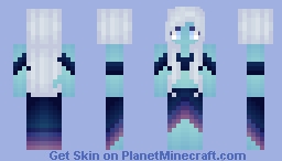 Sea Goddess Minecraft Skin