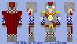 Sir Quentin the Bold of Canterbury Minecraft Skin
