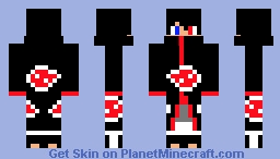 Akatsuki (Personal Version) Minecraft Skin