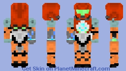 Samus Aran (Metroid Prime 3)(PED Suit) Minecraft Skin