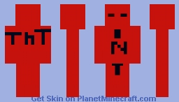 TNT Man Minecraft Skin