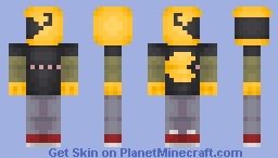 Epic Gamer Pac Man Minecraft Skin