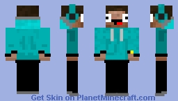 Gamer DERPY Steve Minecraft Skin