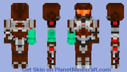 Zero Suit Samus Minecraft Skin