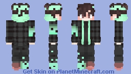 𝙼𝚒𝚗𝚝 𝚌𝚑𝚘𝚌𝚘𝚕𝚊𝚝𝚎 𝚌𝚑𝚒𝚙💝 Minecraft Skin