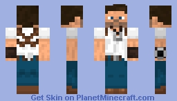 Nathan Drake Minecraft Skin
