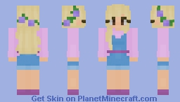 Pastel Pink Minecraft Skin