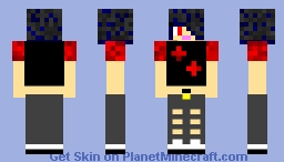 Red Eye Queen Minecraft Skin
