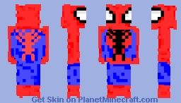 The Amazing Spider Man 2: Spider Man (Alt) Minecraft Skin