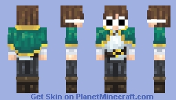 Kazuma with Clout Goggles Minecraft Skin
