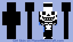 sans undertale Minecraft Skin