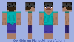 BAD steve Minecraft Skin