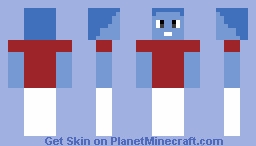 blue villager Conscious Minecraft Skin