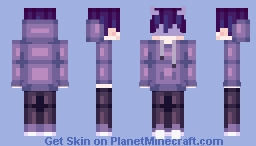 ultraviolet - male Minecraft Skin